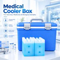 China Reusable Medical Insulated Cooler Box, Heavy Duty Cold Chain Shipping Container, Maintain 2‑8°C Thermal Environment for Vaccines, Biological Samples, Lab Reagents, Ideal for Healthcare Distribution & for sale