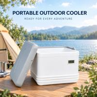 China Portable Compact Cooler Box, Lightweight Injection Molded Small Insulated Ice Chest, Tight Seal to Keep Cold, Easy-Grip Handle, Ideal for Day Camping, Picnic, Beach Outing, Short Road Trip, Food for sale