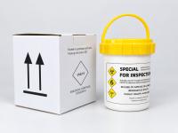 China Category A UN2814 Infectious Substance Packaging System Complete Kit With Rigid Outer Box And Absorbent Material For Dangerous Goods Transport for sale