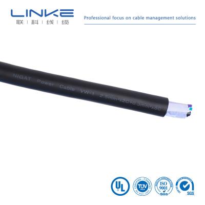 China 3034/0.20 Structure Type 1 to Type 2 3.5kw 7kw 16A 32A Charging Cable for Electric Cars for sale