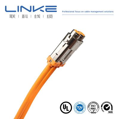 China EV High Voltage System Charging Pile Cable Wiring Harness with Bare Copper Conductor for sale