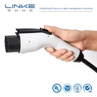 China 5m Electric Vehicle Charger Cable 16A 32A TUV Sud Certified AC Station Connector Plug for sale