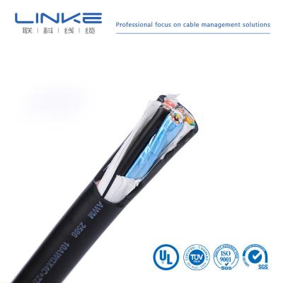 China Stranded Conductor PVC Insulated Wire Silicone Shielding For Energy Cable New energy vehicle cable for sale