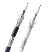 China Copper Tinned Copper Communication Cable CCTV CATV Rg11 PVC Over Jacket Coaxial Cable for sale