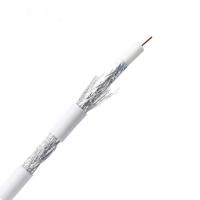 China Copper Tinned Copper Communication Cable CCTV CATV Rg11 PVC Over Jacket Coaxial Cable for sale