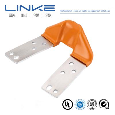 China Insulated Customized Flexible Bus Bar Flat Copper Busbar for Battery with 1200A Capacity for sale