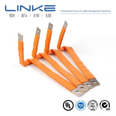 China Flat Flexible Copper BusBar for Distribution Cabinet Plug Type IEC 62196-2 Type 2 for sale