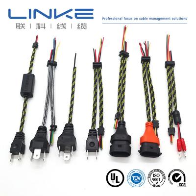 China Custom Wire Harness and Automotive Wire Cable with High Temperature Resistance and Corrosion Resistance for sale