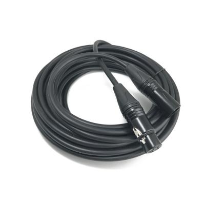 China Professional 3 Pin Male to Female XLR Cable with Bare Copper Wire for High Sound Quality Audio for sale