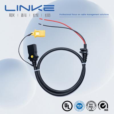 China RF Coaxial Connector Wire Harness with Copper Conductor, Wide Temperature Range, and Customizable Insulation for RF Applications for sale