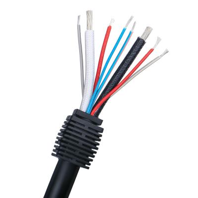 China Galvanized Steel Wire Messenger Construction PVC Jacket Coaxial Cable for Communication for sale