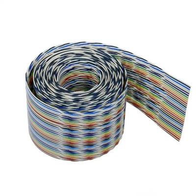 China Medical Biocompatible PVC Flat Ribbon Cable UL1185 with Shielded Tinned Copper Round Wire for sale