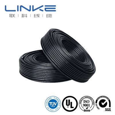 China Single & Double Core PVC Insulated Copper Kabel 1.5/2.5/4/6mm² for AC House Wiring and DC Solar Power Systems for sale