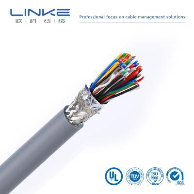 China UL2464 Multi Core Power Cable with 22 AWG Tinned Copper Conductor and PVC Jacket for sale