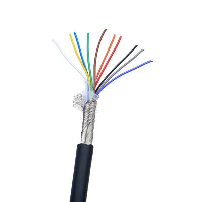 China Insulated Stranded Conductor Unshielded Aerial Telecom Cable with Steel Messenger for sale