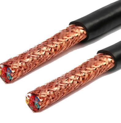 China High EMC Performance Copper Braided Shielded PVC Soft Cable with Tinned Copper Conductor for 600V Applications for sale