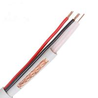 China 30 AWG Black Power PVC Copper Conductor Electrical Power Coaxial Electric Cable for sale