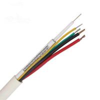 China 30 AWG Black Power PVC Copper Conductor Electrical Power Coaxial Electric Cable for sale
