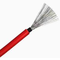 China 4mm to 16mm Tinned Copper PV Solar Cable with XLPE Insulation for Solar System Connections for sale