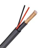 China Tinned Copper RG59 Coaxial Cable 300V Rated UL Certified for CCTV Security Systems for sale