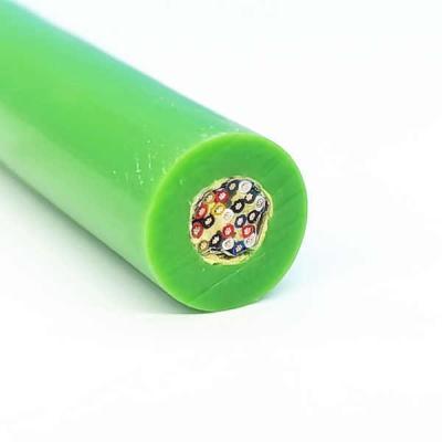 China Waterproof Shieded 21 Core PUR Sheath Underwater Robot Cable for Diving 300V Current for sale