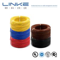 China UL1007 Hook up Wire with XLPE Insulation and Flexible Bare Annealed Copper for Wide Temperature Range Applications for sale