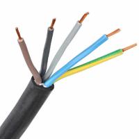 China PVC Insulated 4-Core 3*6+1*4 Flexible Cable for Household and Industrial Electrical Equipment for sale