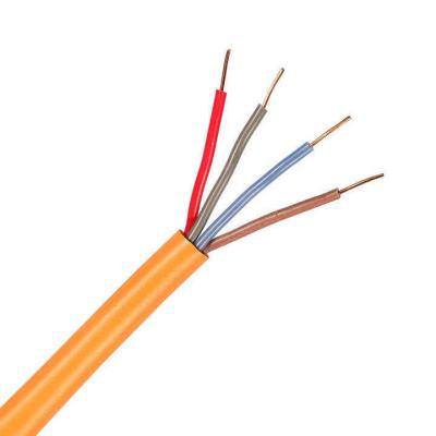 China Customized Request UL Listed Shielded 3 Core 2.5mm Fire Alarm Flame Retardant Cable for sale