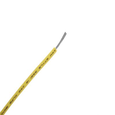 China UL1569 18AWG PVC Stranded Copper Hook up Wire with 250.000kg Package Gross Weight for sale