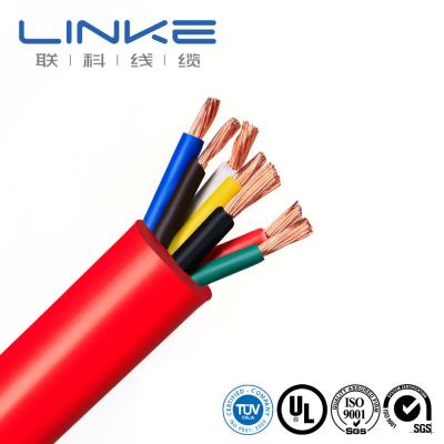 China Fire Resistant XLPE Round Wire Cable with Customized Request Material Shape for sale