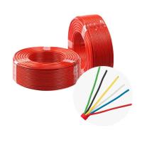 China 14AWG Bare Stranded Tinned Copper Fire Resistance Cable with XLPE Insulation and 300V Rated Voltage for Fire Alarm Systems for sale