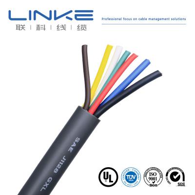 China Tinned Copper Stranded Wire Automotive Power Cable with XLPE Insulation for Wide Temperature Range -60°C to 200°C for sale