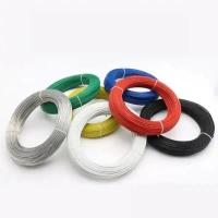 China UL1332 Tinned Wire Yellow Resistant Flexible Electrical Cable with Yellow Core Material for sale