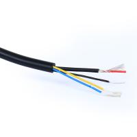 China Flame Retardant PVC Retractable Spring Loaded Cable for Medical Equipment for sale