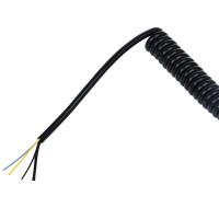China Retractable Spring Loaded Cable for Medical Equipment  Cable and Flame Retardant PVC for sale