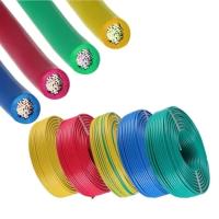 China Three Color Line UL10012 Copper Wire 105 Centigrade Standard Conductor Cable Electron Wire for sale