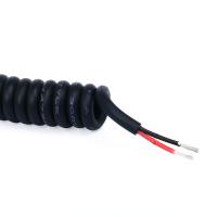 China XLPE Insulation Material Spring Spiral Cable Spring wire Medical Cable UL Certified Cable for sale