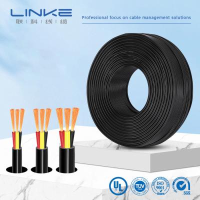 China American Standard 2464 Sheathed Cable 18AWG Wire PVC Three-Core Power Cable for Needs for sale