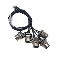 China Customized Waterproof Connector For Indoor / Outdoor Approved Low Voltage Wiring Harness for sale