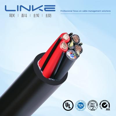 China Waterproof Stranded Conductor Coaxial Wire Data Cable with Customizable Exterior for Industrial Control for sale