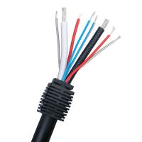 China Coaxial Single Mode Direct Burial Fiber Optic Cable 300V Customized For Outdoor for sale