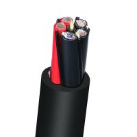 China Water Blocking Yarn Filling XLPE Insulated TPU Jacket Copper Armour Cable for sale