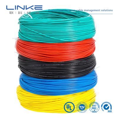 China UL1592 FEP Insulated Wire High Temperature Resistant Tinned Copper Conductor UL Certified Coaxial Single Cable for sale