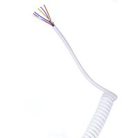 China Low and Medium Voltage Cable PVC Insulated Tinned Wire Spring Electric Spiral Cable for sale