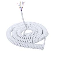 China Low and Medium Voltage Cable PVC Insulated Tinned Wire Spring Electric Spiral Cable for sale
