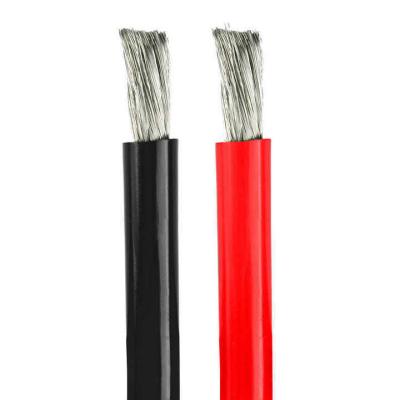 China Flexible 18 AWG High Voltage 3kV Silicone Cable with Tinned Copper Wire for Industrial Applications for sale