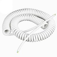 China Industrial Control Cable with Tined Copper Wire and PVC/PE/PP/PU/TPE Insulation Spring line for sale