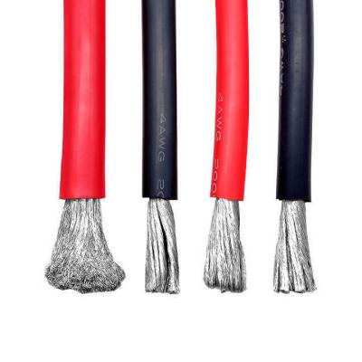 China 26 AWG Ultra Flexible Silicone Rubber Cable with Tinned Copper Wire for Industrial Control for sale