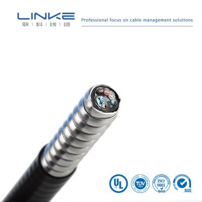China Medium Voltage Underground Electrical PVC Insulated Armoured Power Cable with Copper Conductor for sale