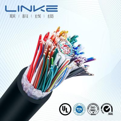 China PVC Elevator Vitreous Silica Fiber Thermocouple Cable with Copper Conductor Flame Retardant and Corrosion Resistant for sale
